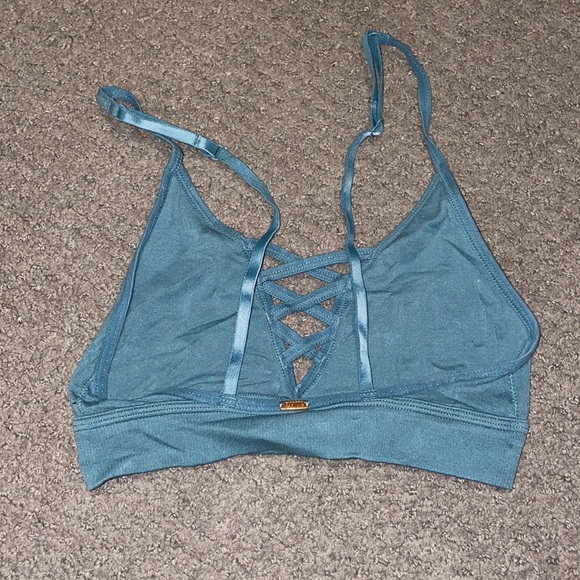 PINK Victoria's Secret | Intimates & Sleepwear | Teal Criss Cross ...